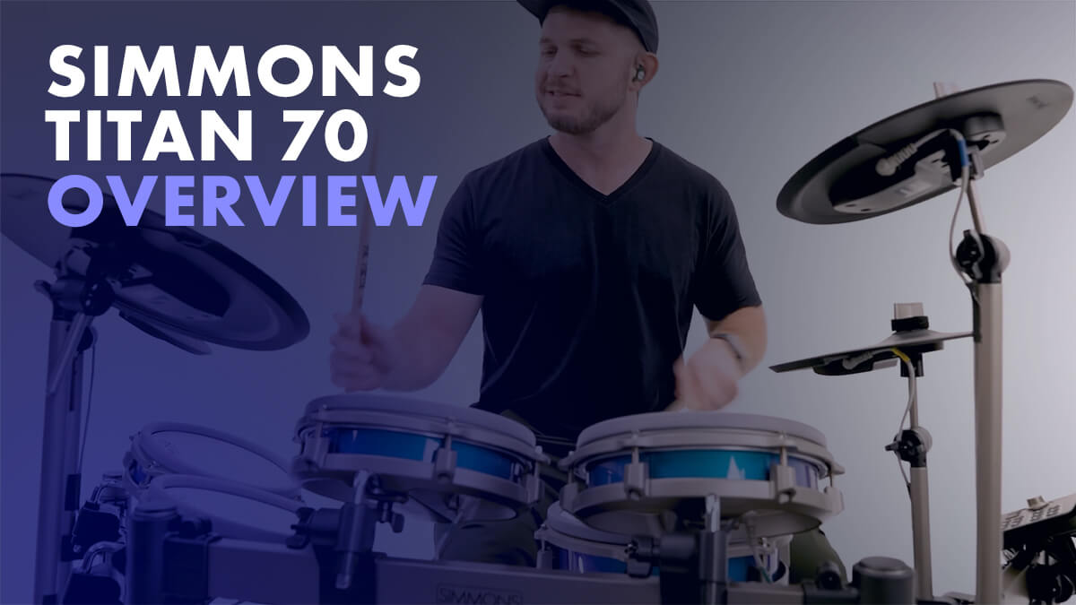 Titan 70 Simmons Drums